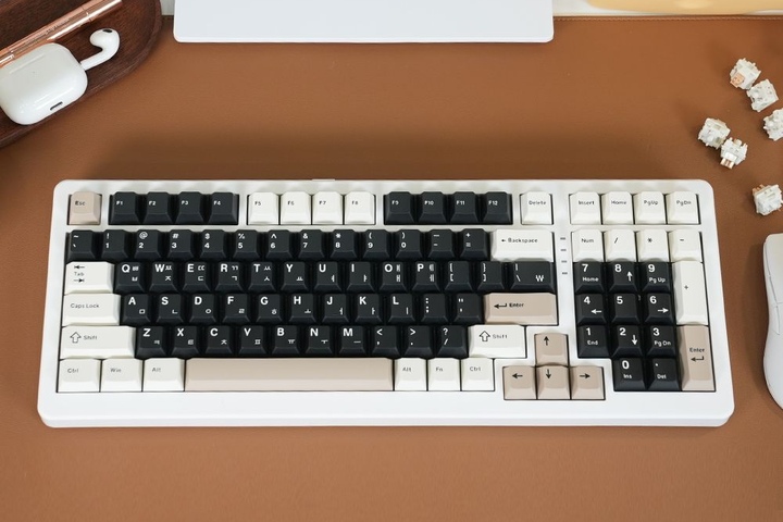 키보드 > Q99 PBT 풀윤활 가스켓 유무선 기계식 키보드 크림치즈 크림치즈축 V1 | 오늘의집 쇼핑