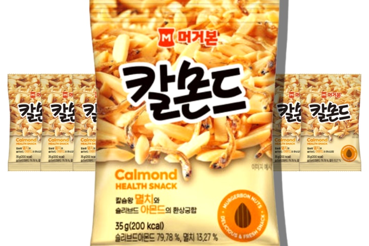육포·견과·말랭이 머거본 칼몬드 35g10개 멸치아몬드 오늘의집 쇼핑