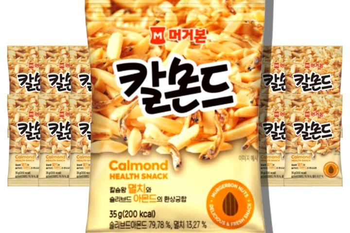 육포·견과·말랭이 머거본 칼몬드 35g20개 멸치아몬드 오늘의집 쇼핑