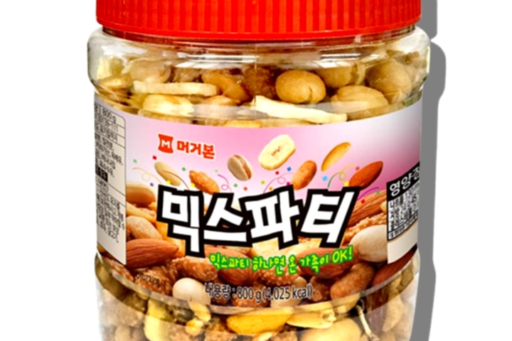 육포·견과·말랭이 머거본 믹스파티 800g 대용량 믹스견과 오늘의집 쇼핑