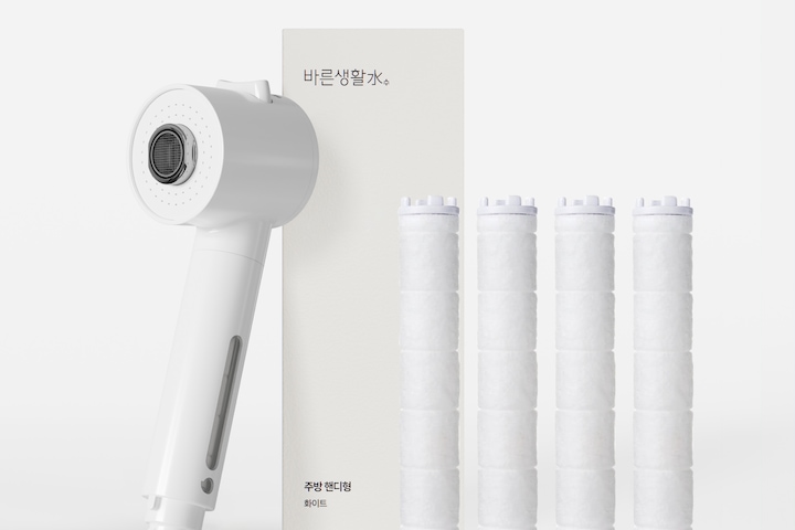 샤워기·필터샤워기 국내생산 주방용 싱크대 수전 주방핸디형 필터전용 필터 4개입 세트 오늘의집 쇼핑