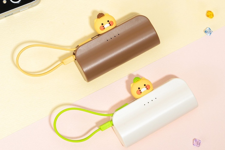 휴대폰액세서리 볼캡 도킹형 20w 고속충전 보조배터리 5000mah8핀c타입 오늘의집 쇼핑