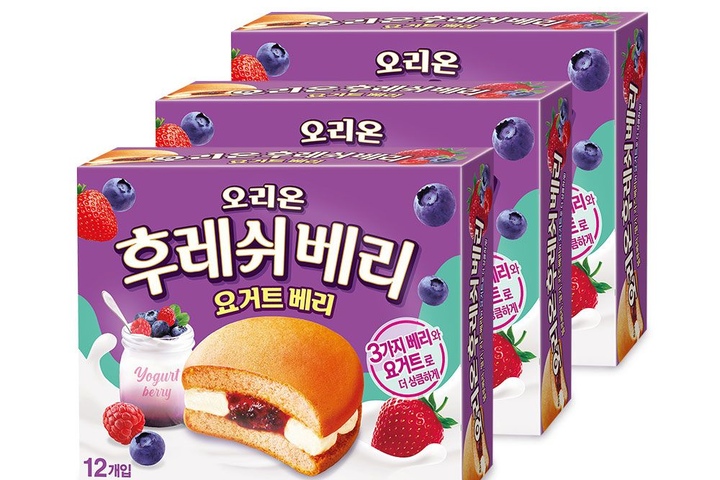 쿠키·크래커 > 후레쉬베리 요거트베리12P(336g) x 3개 | 오늘의집 쇼핑