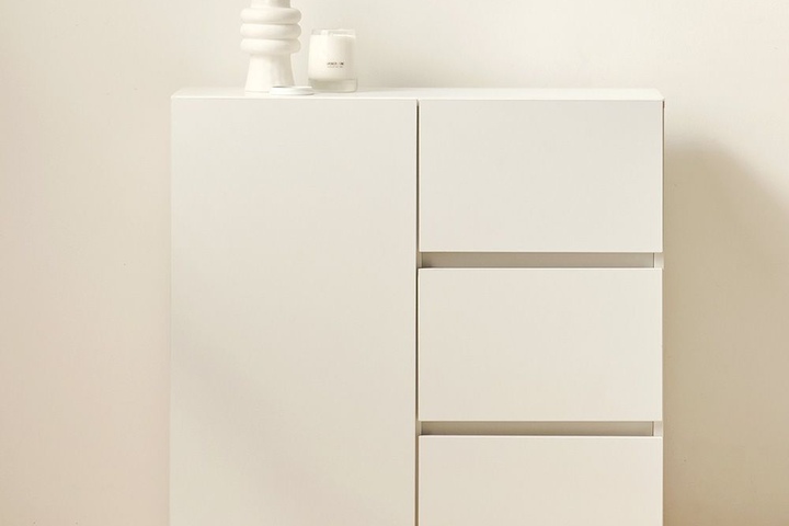 서랍장 > 모노 높은 3단 서랍수납장 800 E0목재 LPM 다용도 슬림 서랍장 | 오늘의집 쇼핑