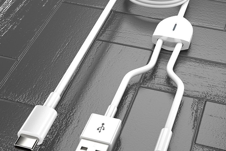 Pc주변기기 쉴드 옥스 Aux C타입 충전케이블 Usb 동시충전 노래재생 연결 Acu 3 오늘의집 쇼핑