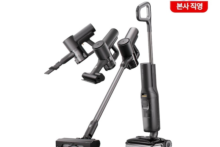 유·무선청소기 F25 Ace Combo 올인원 진공 물걸레 청소기 90도 온수세척 머리카락엉킴방지 오늘의집 쇼핑