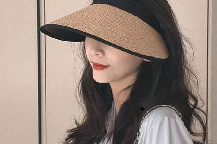 등산·아웃도어 자외선차단 라탄 썬캡 황금비율 소두핏 여성모자 컬러3종 오늘의집 쇼핑
