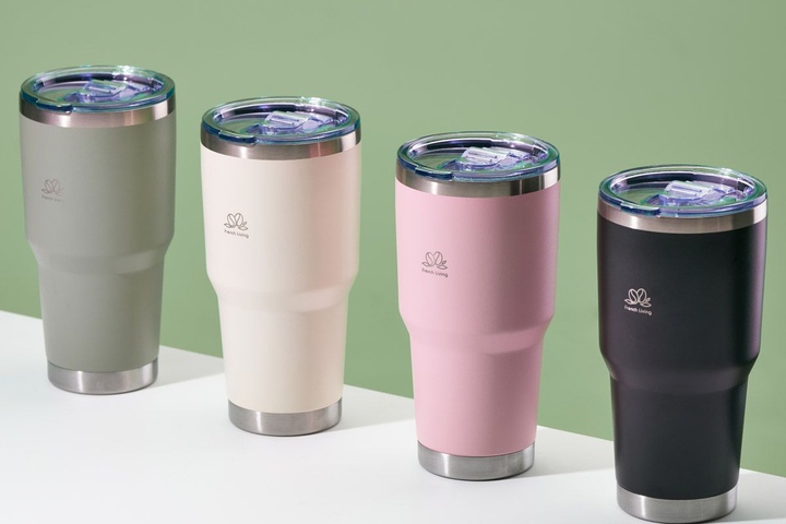 텀블러·빨대·컵소품 프리미엄 보온보냉 이중 스텐텀블러 900ml 차량사용가능 오늘의집 쇼핑
