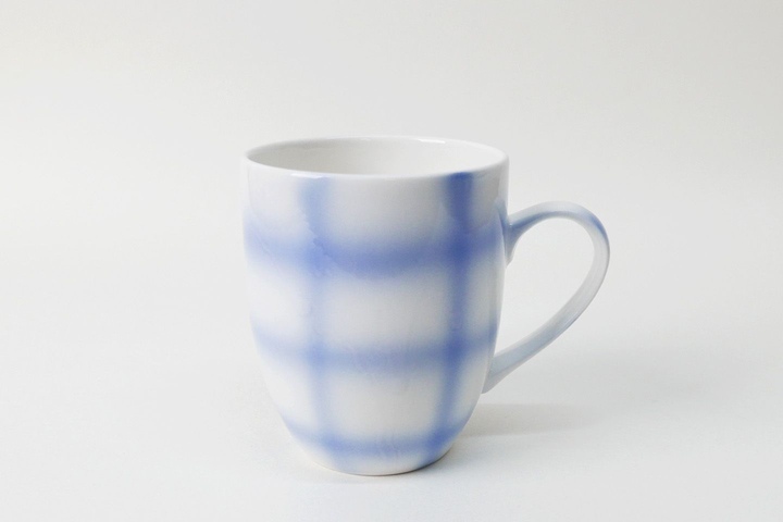 머그컵 > Grid Mug / Blue | 오늘의집 쇼핑