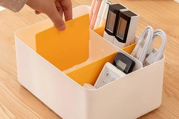 데스크수납·정리 칸조절 데스크정리함 사무실 책상 오거나이저 데스크 사무용품 보관함 오늘의집 쇼핑
