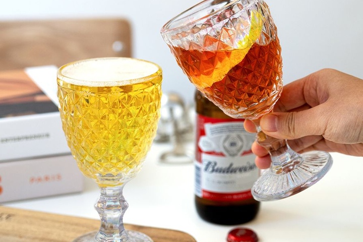 와인·양주·칵테일잔 루너 11 고블렛잔 340ml 대용량 유리컵 세트 와인잔 감성 홈카페 글라스 집들이 선물 오늘의집 쇼핑