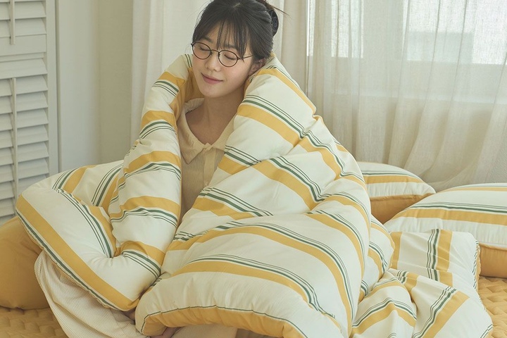 이불 > 뉴빈티지 스트라이프 차렵이불세트4color(SS/Q/K/LK) | 오늘의집 쇼핑