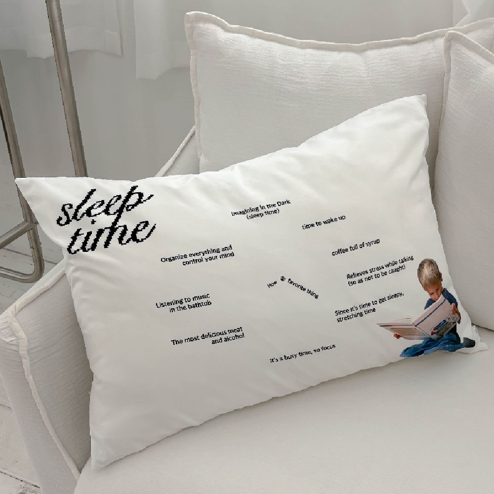 베개커버 > noon sleep time pillow cover 베개커버 | 오늘의집 쇼핑