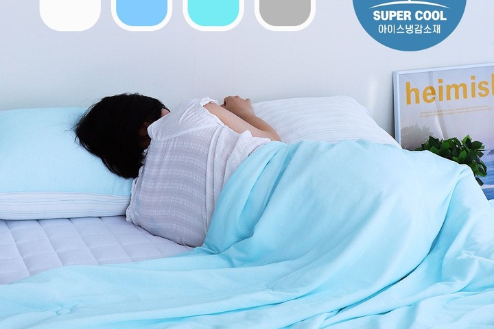 이불 > 슈퍼냉감 소프트아이스 시원한 여름 누빔 냉감이불 베개세트 SS/Q 4color | 오늘의집 쇼핑