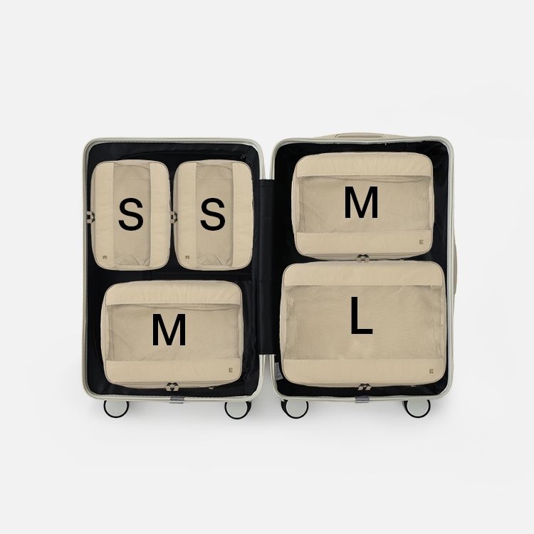 여행용품 > 여행 압축 파우치 라이트 세트(28인치 캐리어용) - 경량 | 오늘의집 쇼핑