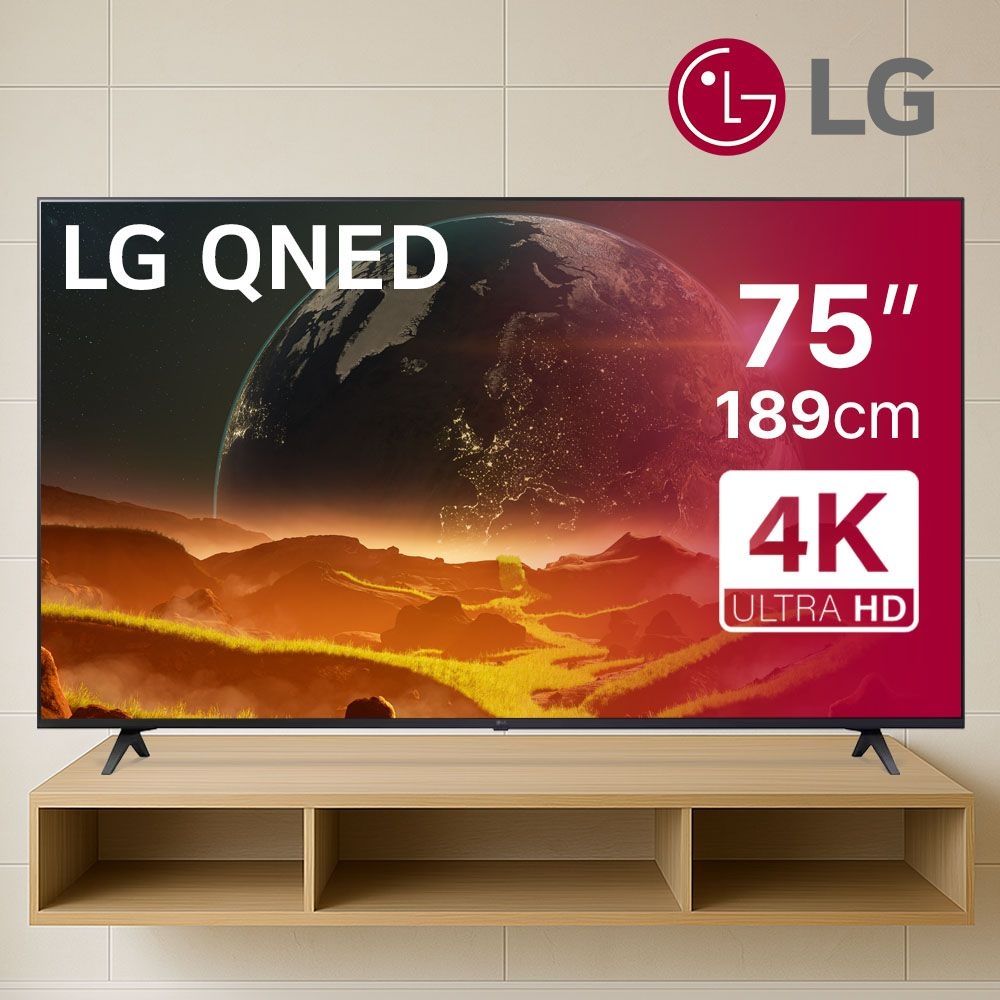189cm~(75"~) > [리퍼]75형 189cm 75QNED75 4K UHD 스마트TV | 오늘의집 쇼핑