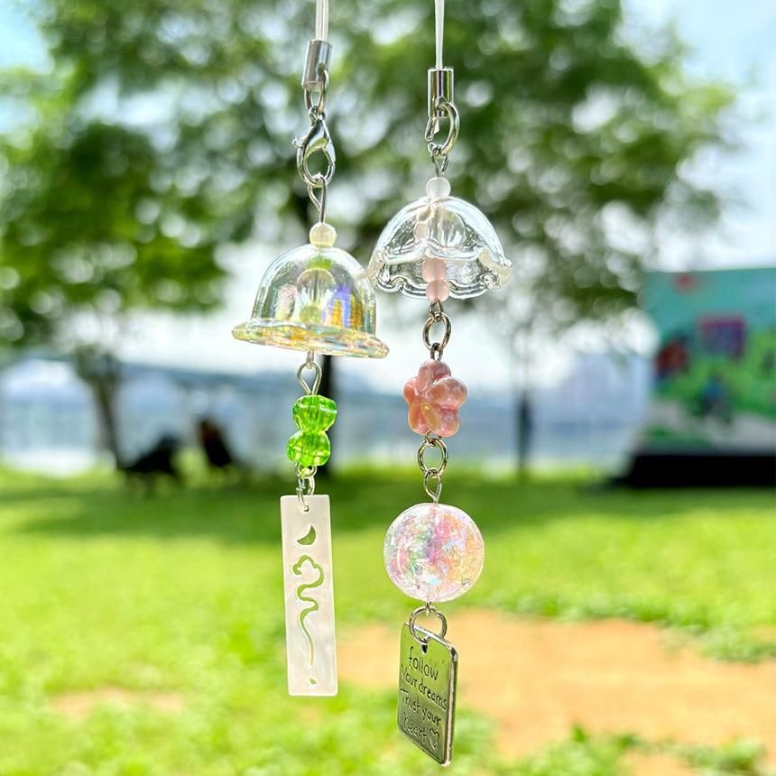 기타디자인용품 > 행운의 부적 네잎클로버 액막이 영롱한 후우링 키링 후우링키링 네잎크로버키링 백참 열쇠고리 | 오늘의집 쇼핑