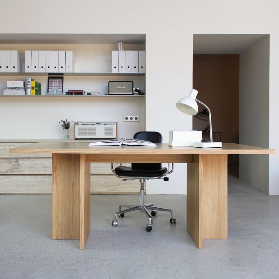 식탁 > COLUMN TABLE WHITE OAK | 오늘의집 쇼핑