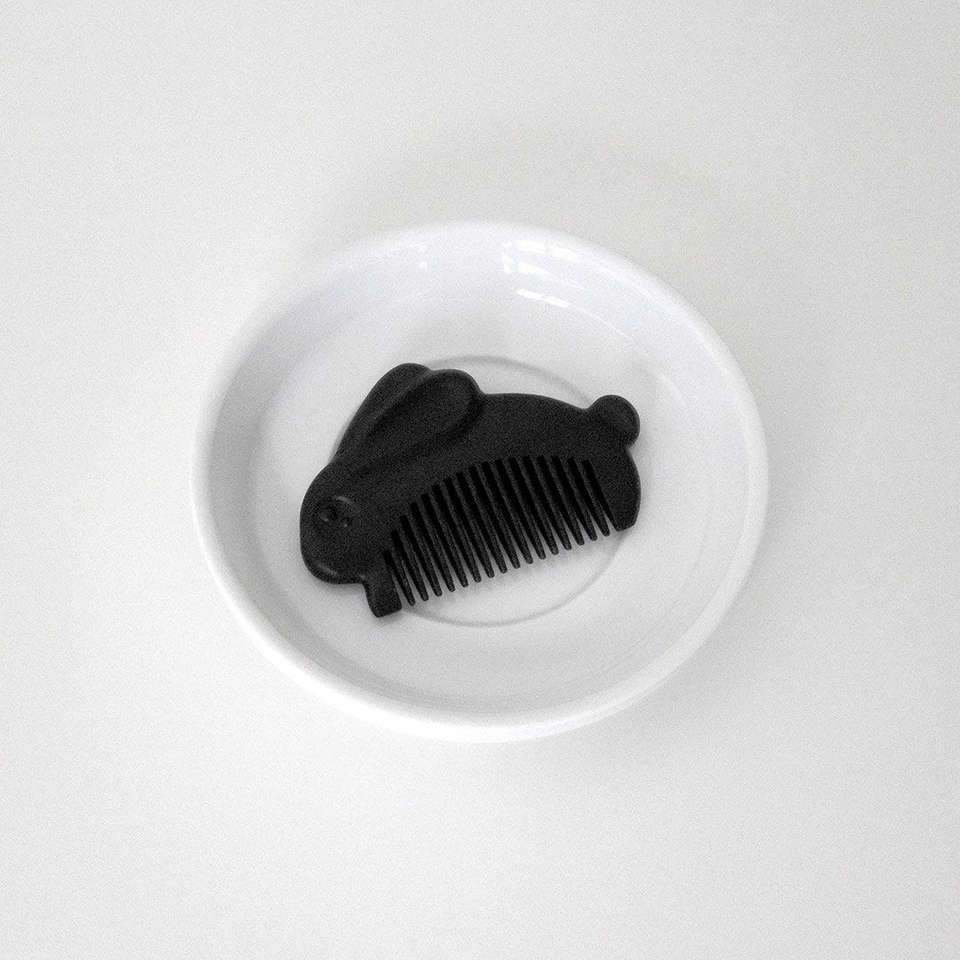 헤어브러쉬 > 토끼 모양 머리빗 우드 헤어빗 Rabbit Hair Comb | 오늘의집 쇼핑