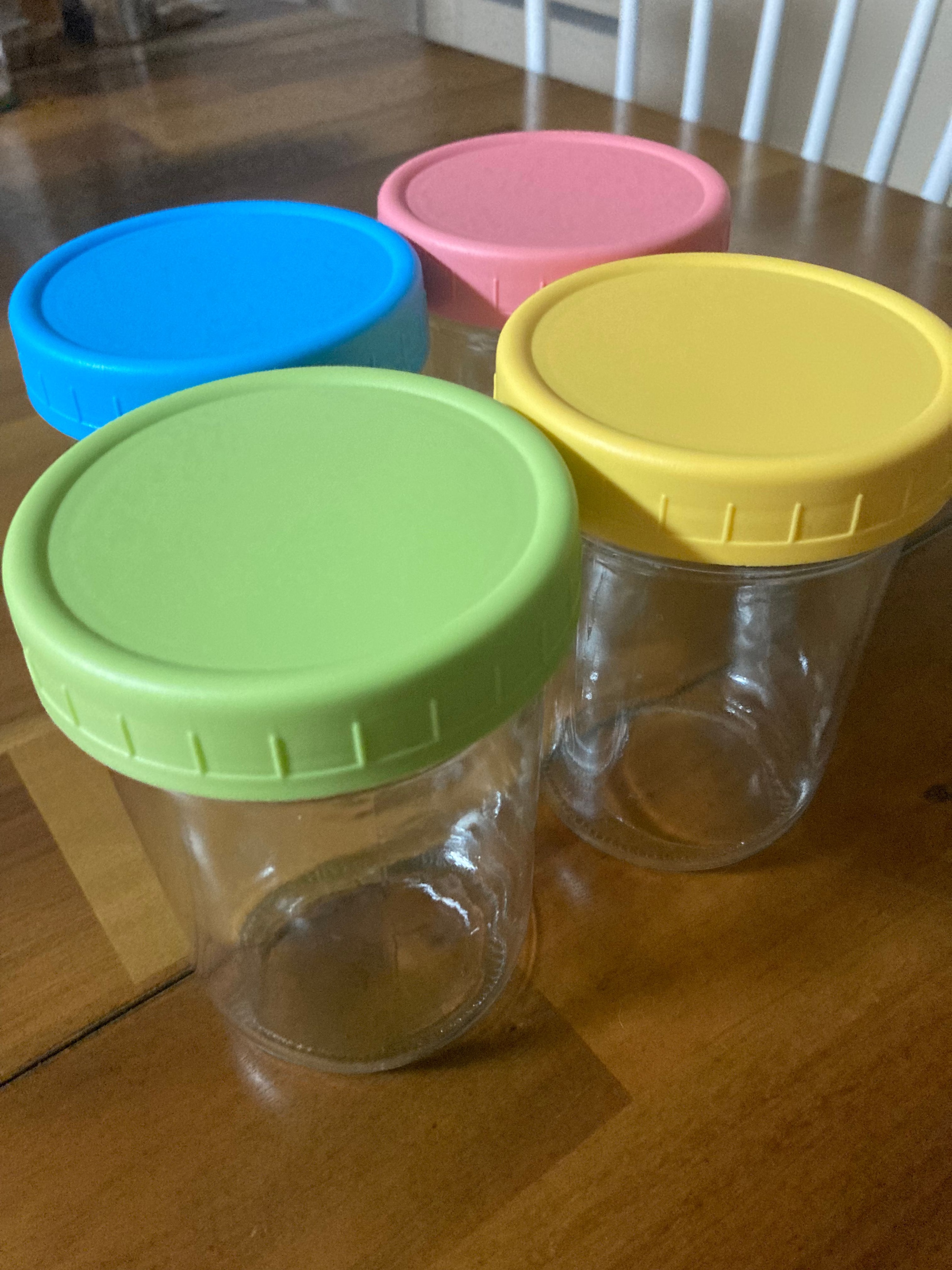 '샐러드 밀프렙 젤리 480ml 유리병 4P세트 컬러캡 오트밀 오나오용기' 제품으로 꾸민 유저들의 스타일링샷 | 오늘의집 유저들의 집꾸미기