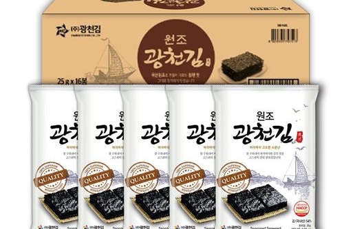 수산·건해산 원조광천 전 장 김 25g 16 봉 오늘의집 쇼핑