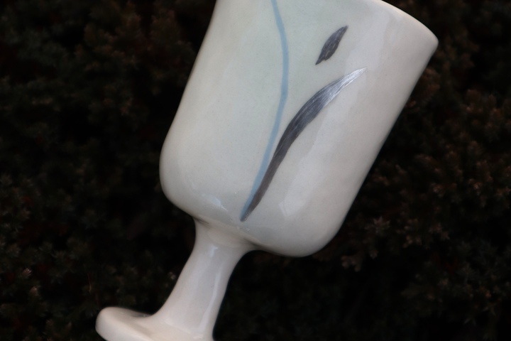 와인·양주·칵테일잔 Silver Grass Goblet 오늘의집 쇼핑