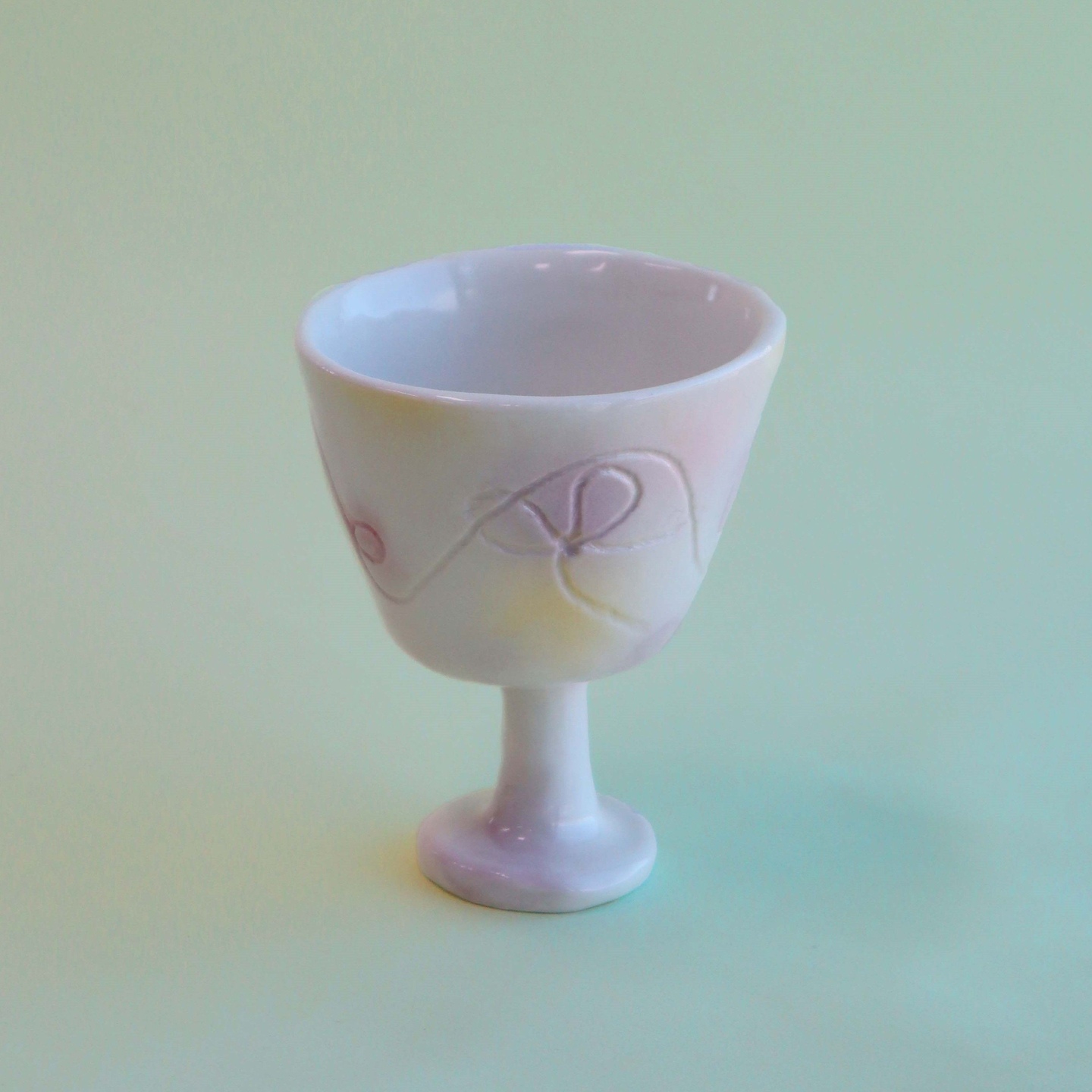 와인·양주·칵테일잔 Wavy Ribbon Goblet 오늘의집 쇼핑