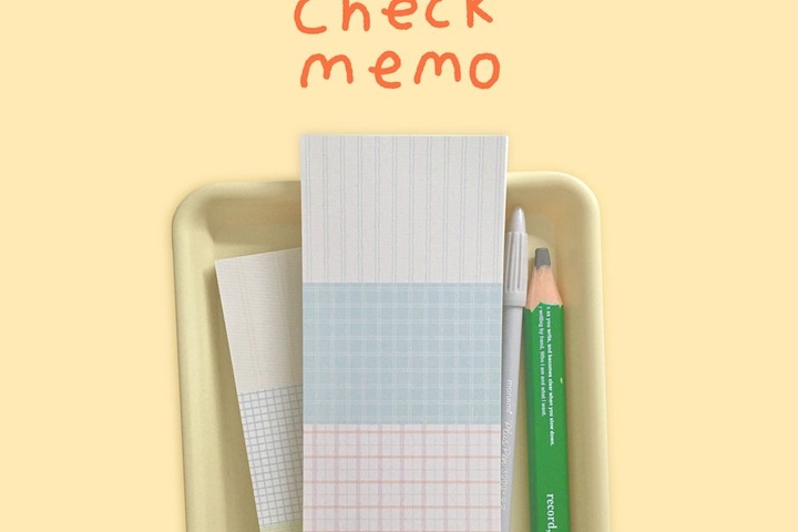 디자인문구 Check Check Memo 오늘의집 쇼핑