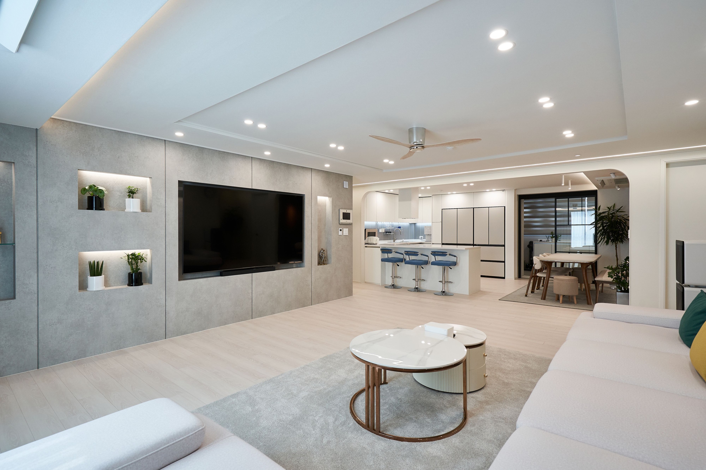 고객님께서 꿈에 그리던 공간을 실현해드린 컴포트 네추럴 스타일🌴 l 화성시 솔뫼마을한승미메이드 45PY | 라이프스타일 슈퍼앱, 오늘의집